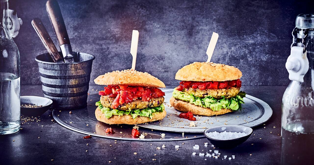 Veganer Burger | Pistons Edeka