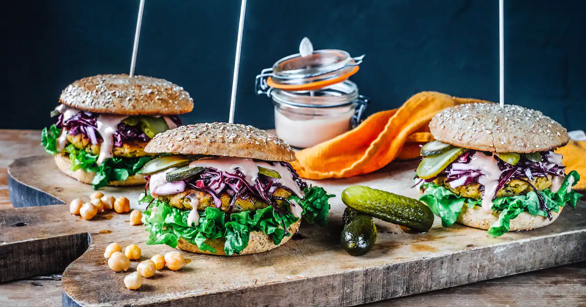 Falafel Burger | Pistons Edeka